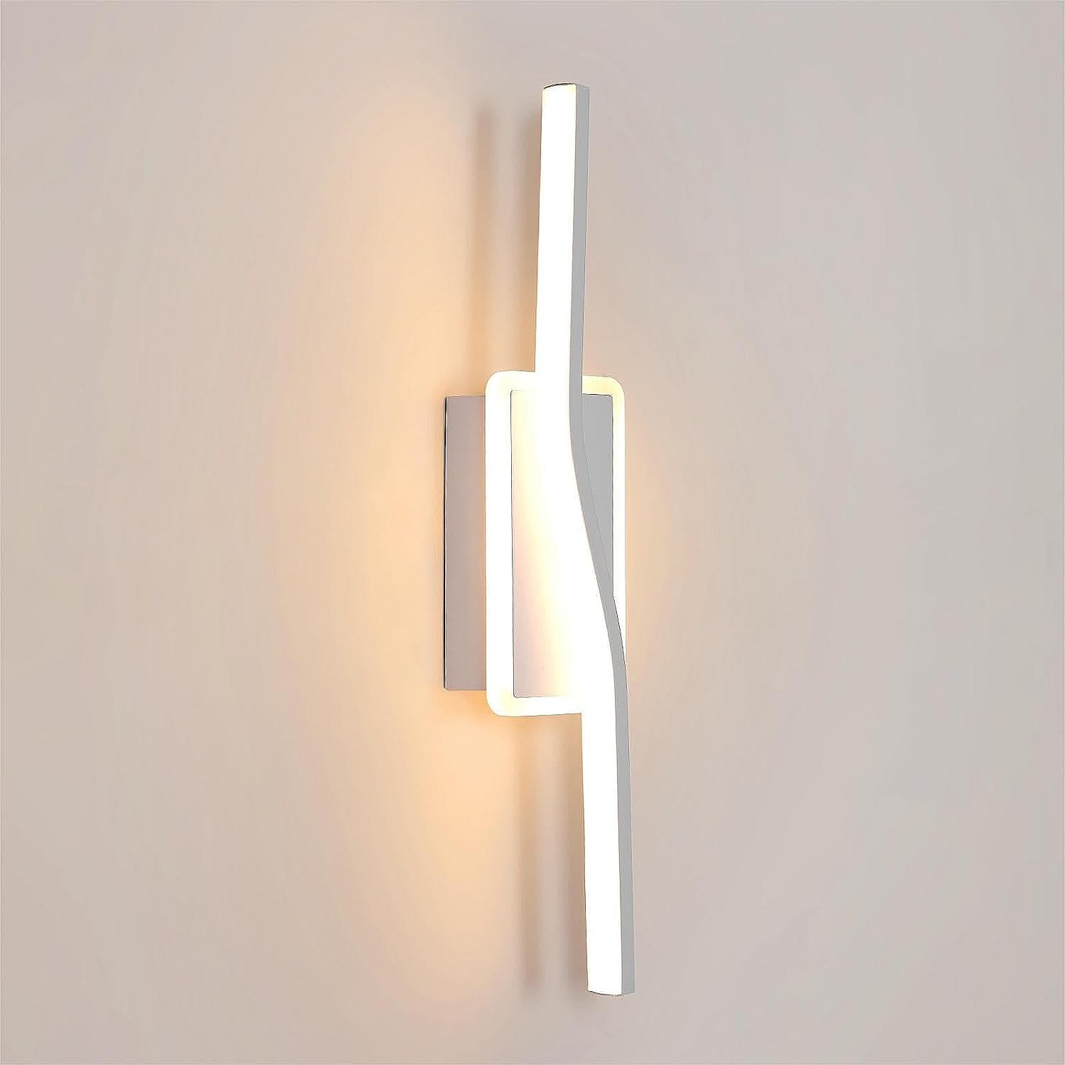 Luce a parete a LED moderna, 40*8*6,5 cm, 3000K bianco caldo