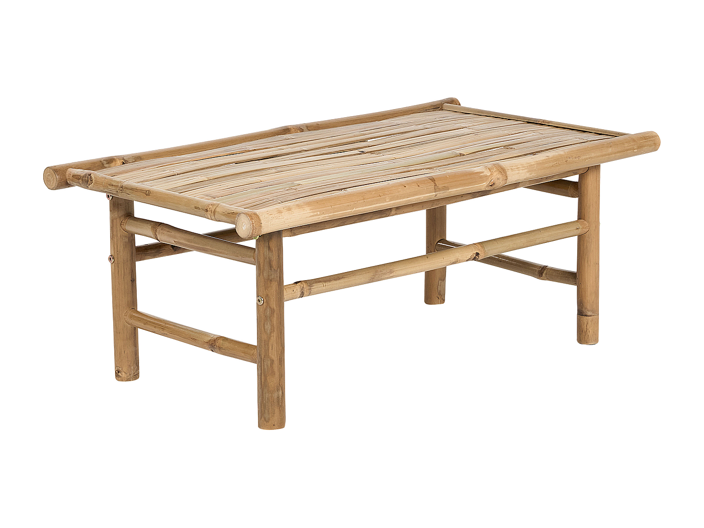 Mesa de centro em bambu claro 80 x 45 cm TODI