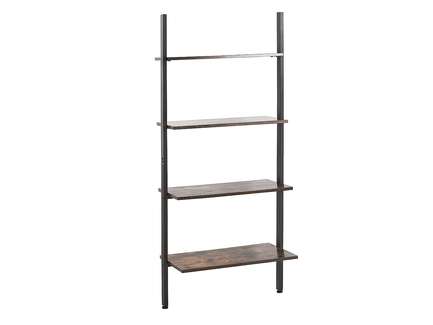 Ladderkast donkerbruin/zwart VILSECK