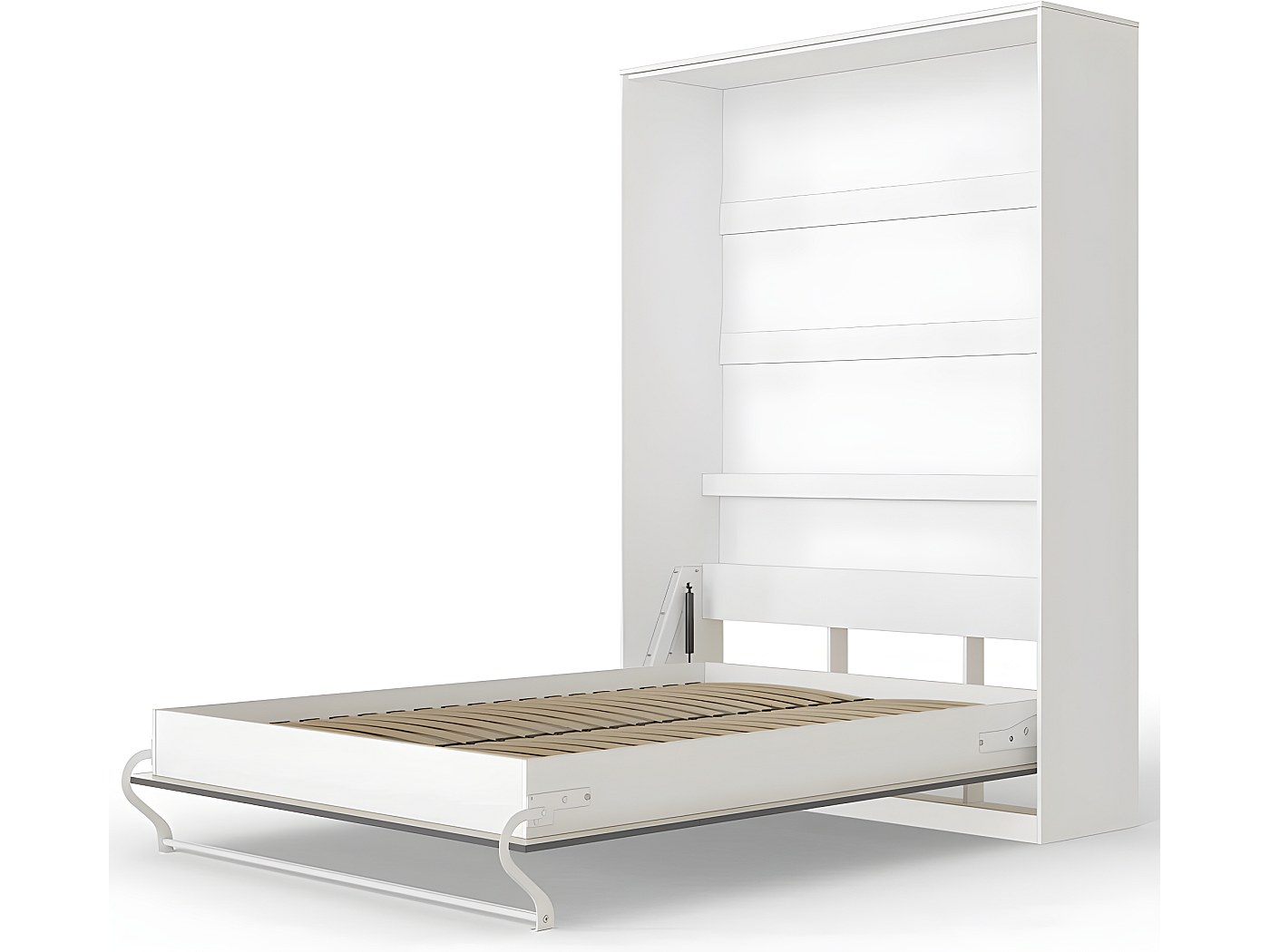 Armoire Lit escamotable 140x200cm MATELAS inclus Lit Rabattable Lit ...