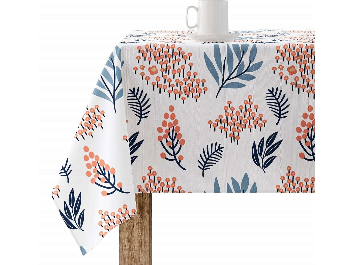 Nappe enduite anti-taches 220-41 - 100x140 cm