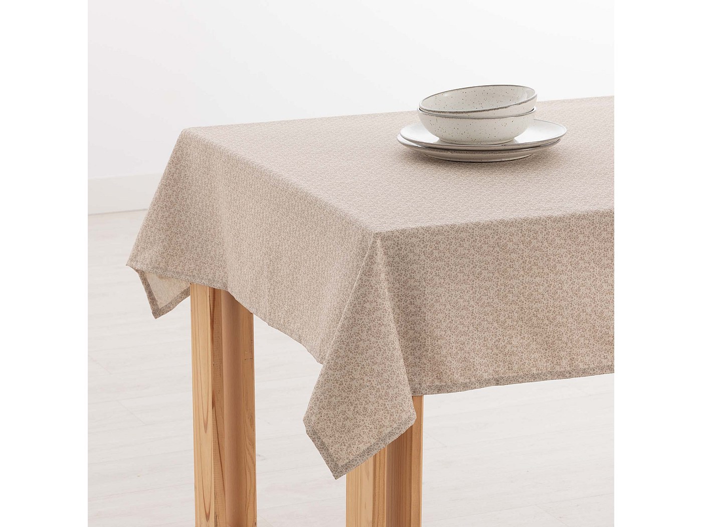 Nappe enduite anti-taches lin 0120-277 - 100x140 cm