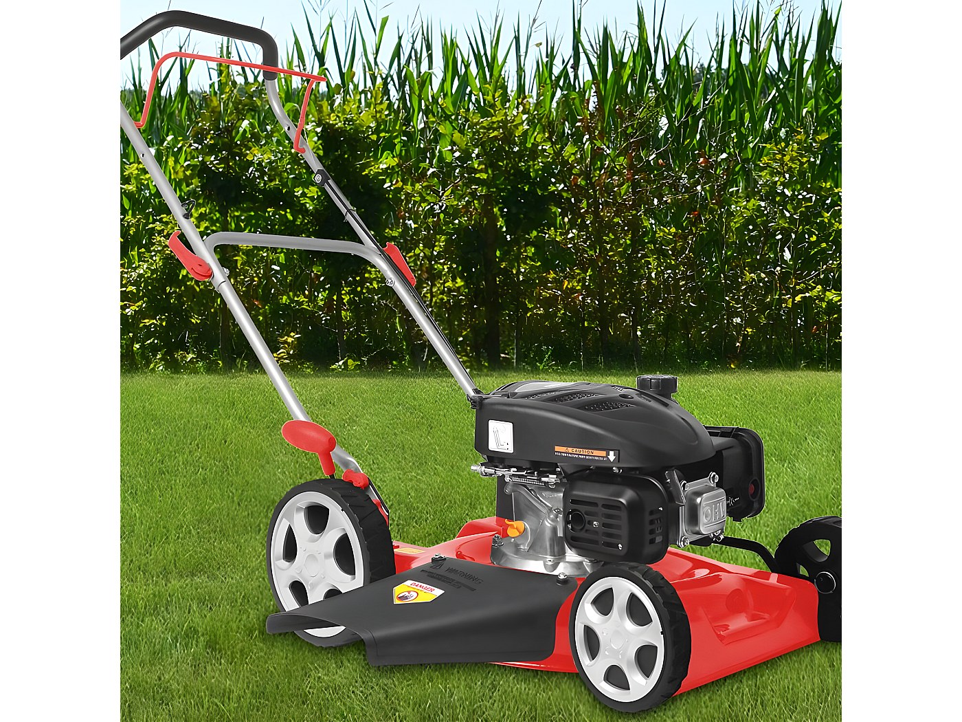 Hecht jardin 5511 Tondeuse a gazon a essence 4temps monocylindre