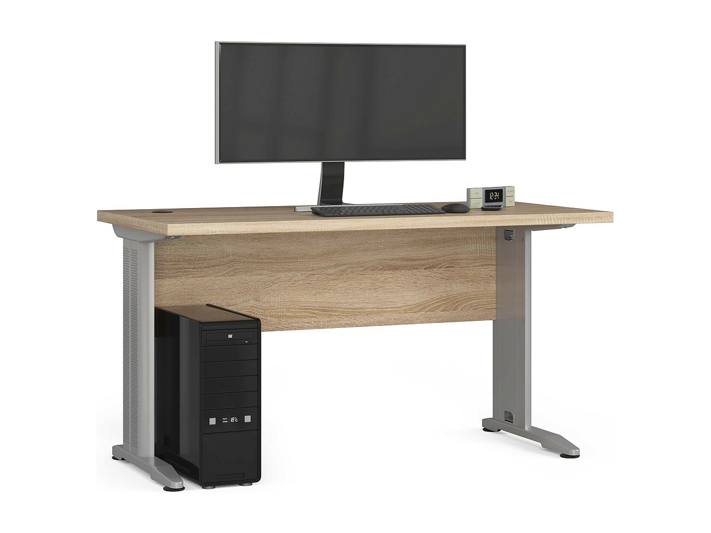 Scrivania per computer AKORD BM135 Quercia Sonoma 135 cm 135x60x76 cm