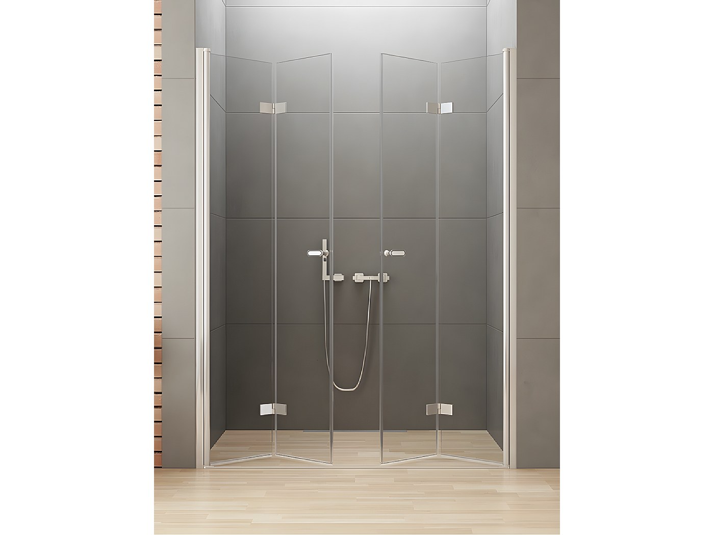Portes De Douche Pliantes