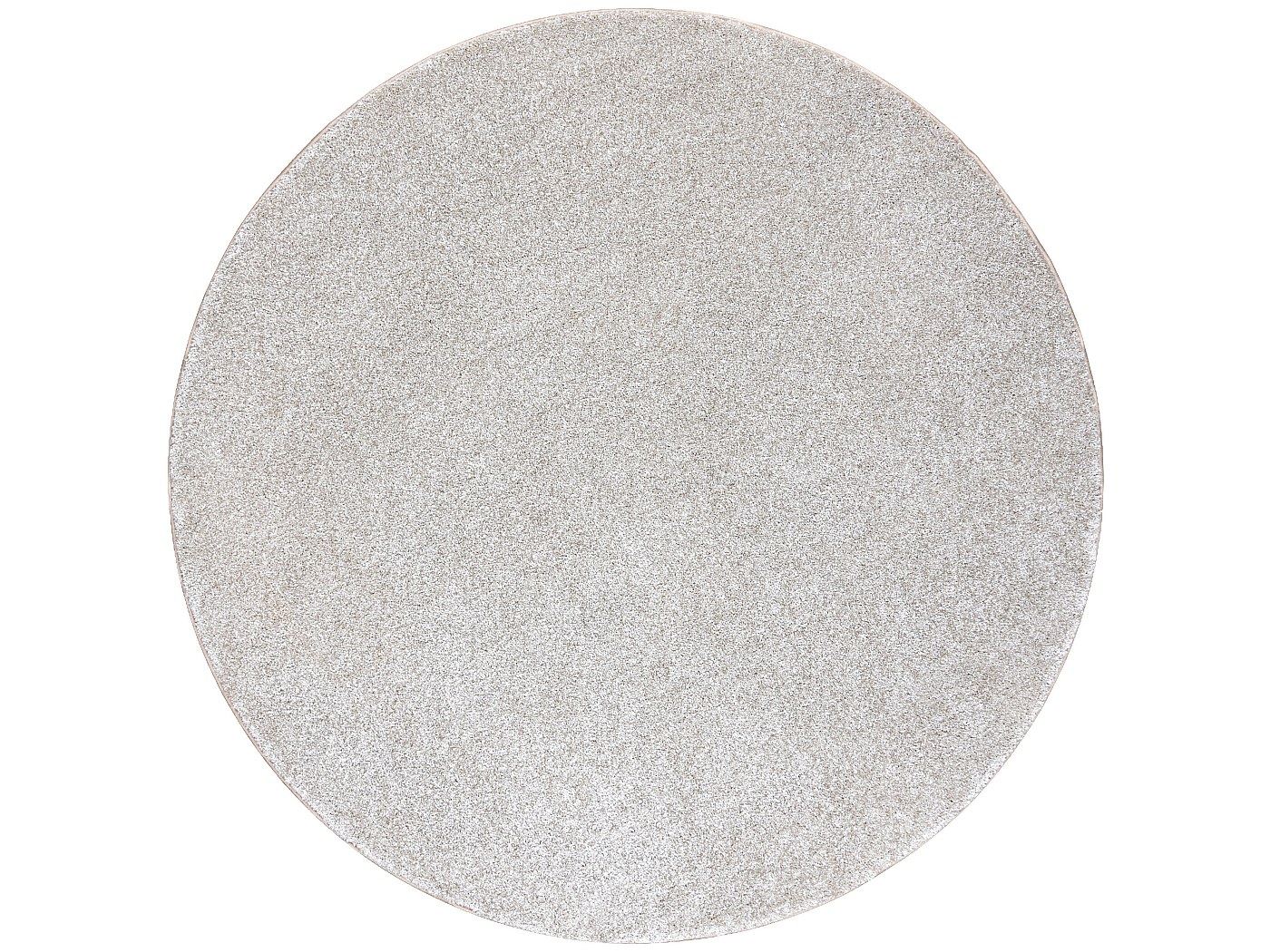 Alfombra SAN MIGUEL círculo crema 031 llanura color sólido cercle 170 cm