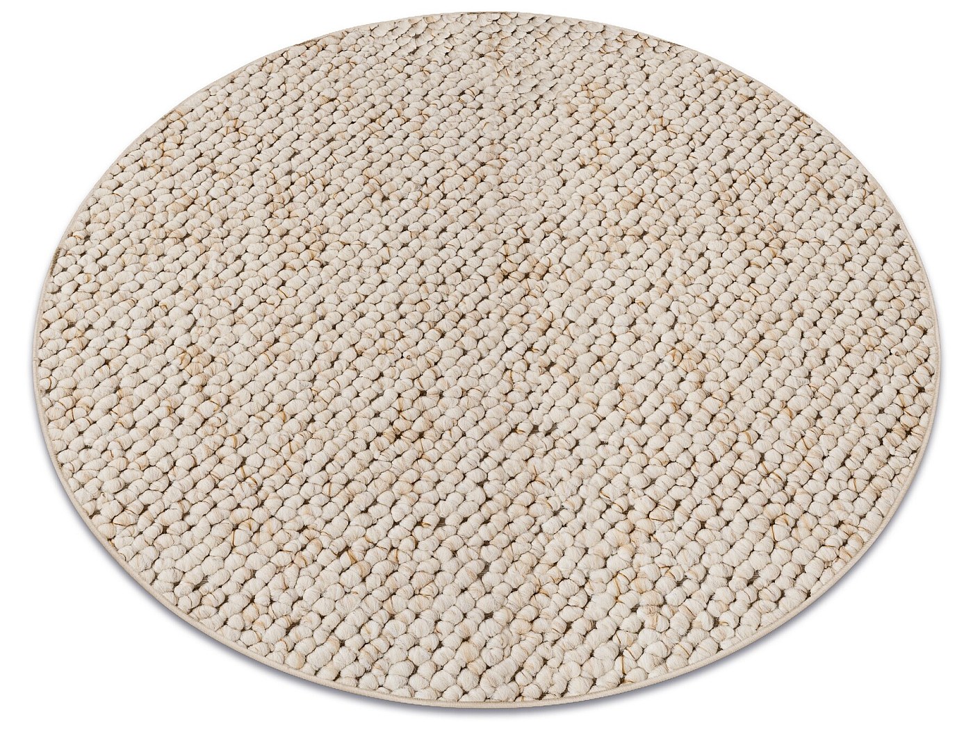 TAPIJT ROND CASABLANCA crème cercle 200 cm