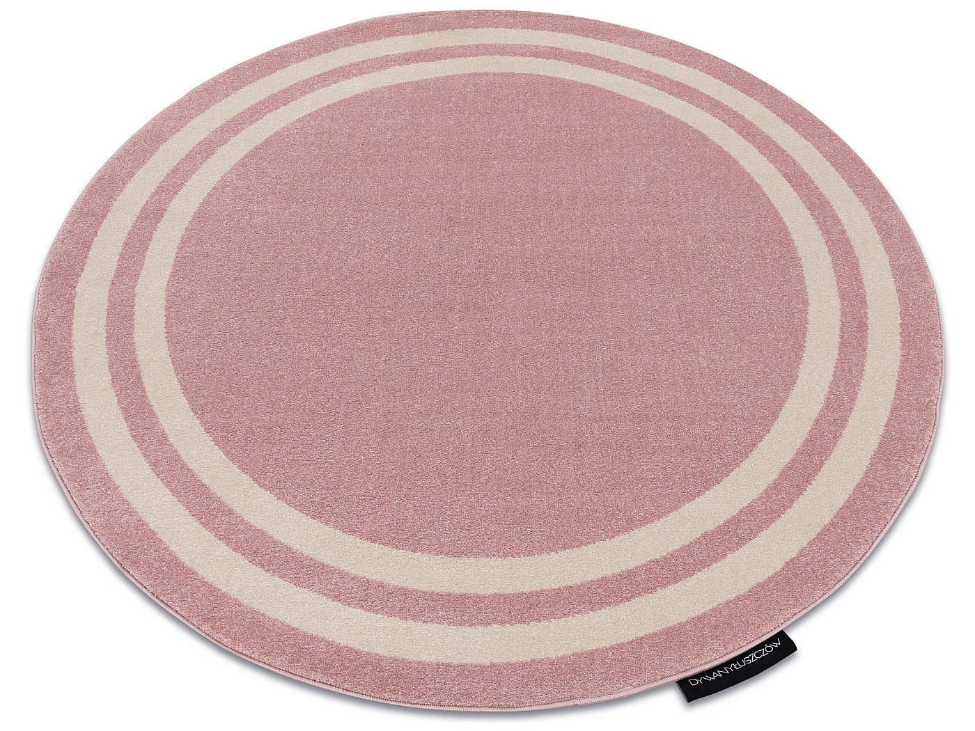 Tapijt HAMPTON Kader ROND rozekleuring cercle 140 cm