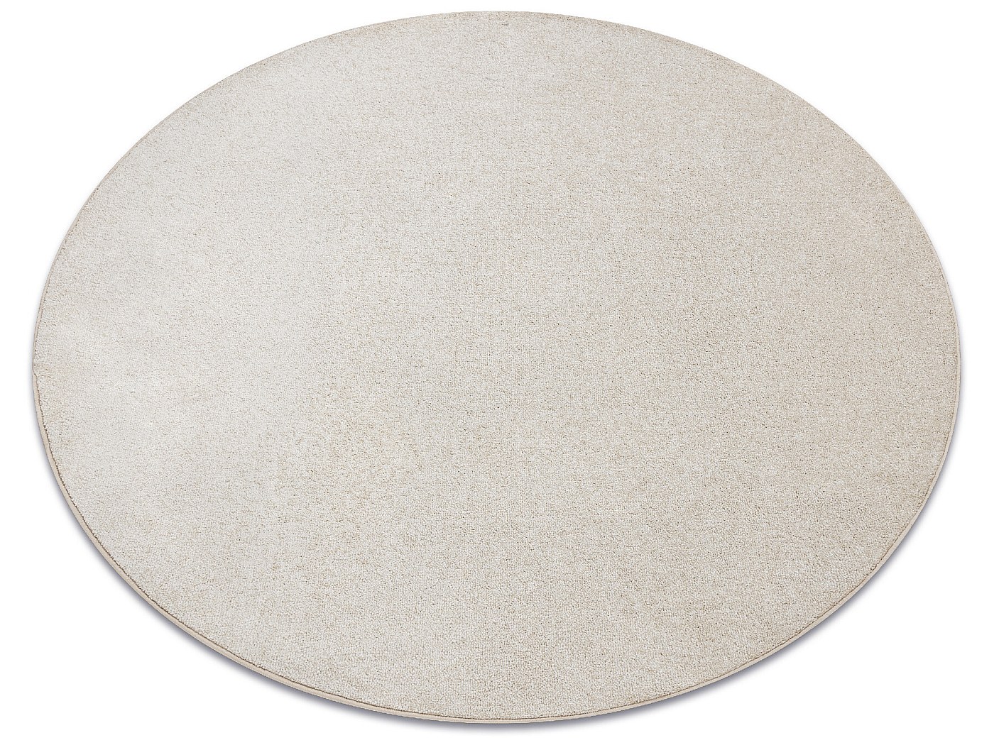 TAPIJT ROND EXCELLENCE crème 305, glad, melange cercle 170 cm