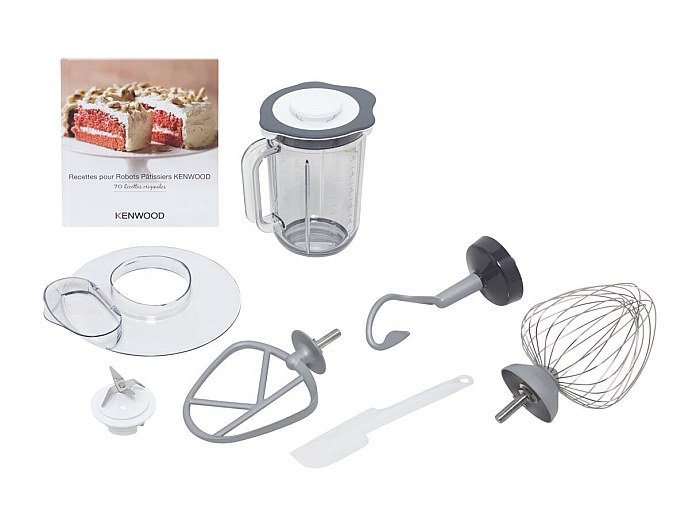 Kenwood Robot multifonctions 6.7l 1200w et blender 1.7l - kvl4110s