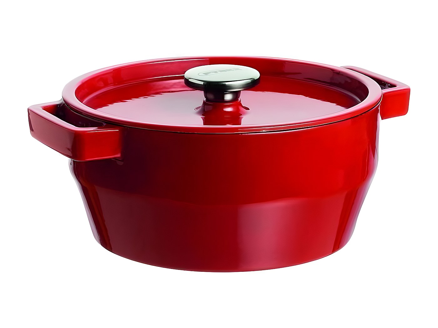 PYREX Cocotte ronde Slow Cook 6,3 L rouge