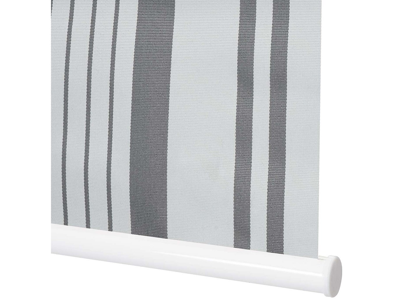 Store à enroulement MCW-D52 opaque, gris/blanc