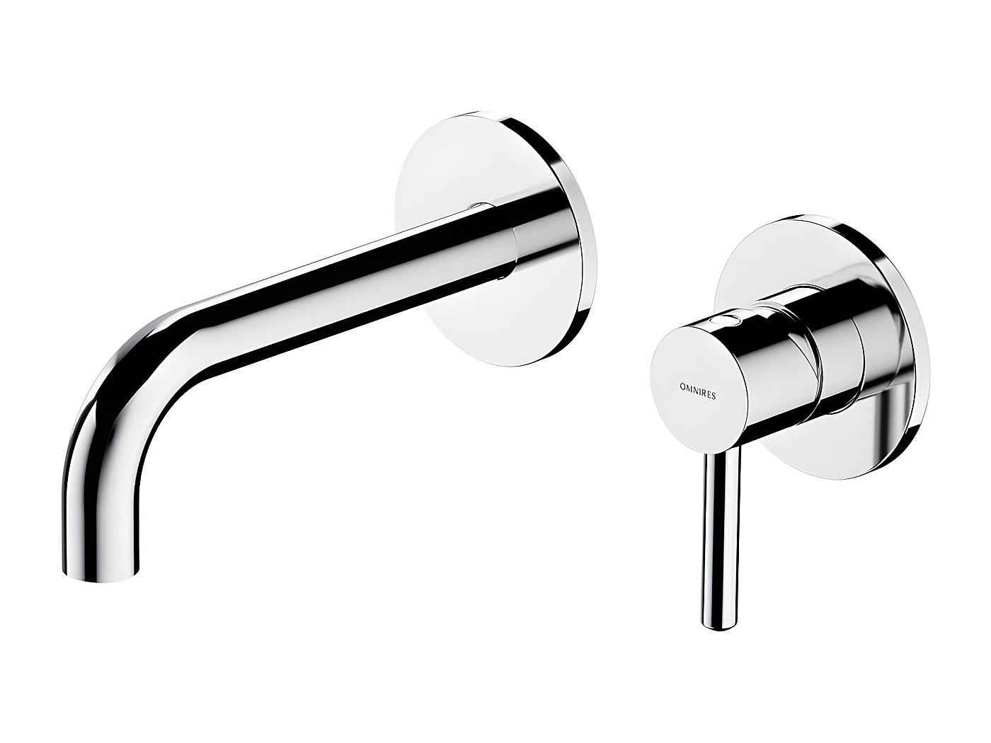 Mitigeur Lavabo À Encastrer Y Chromé