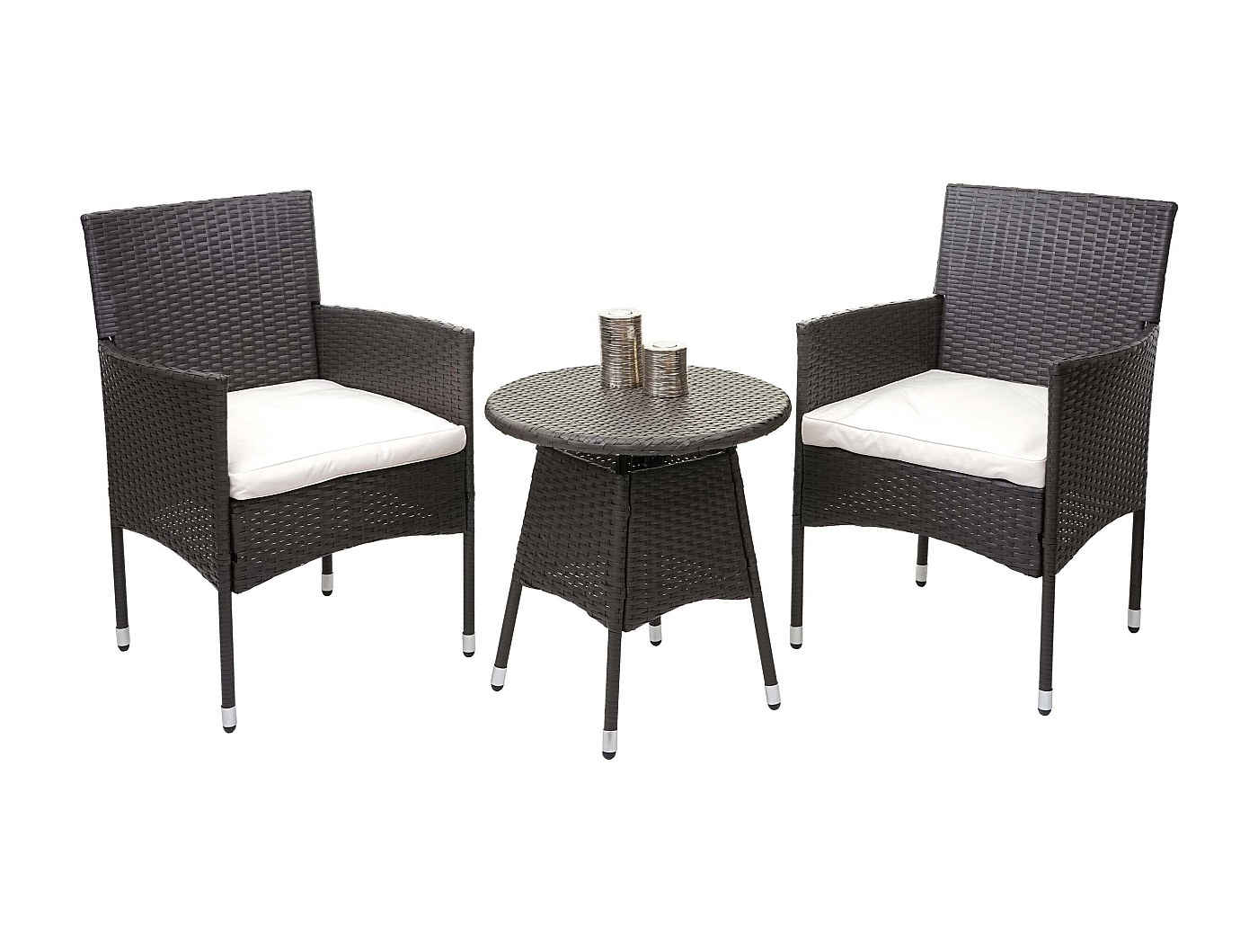 Rattan Balkonset 3 Teilig