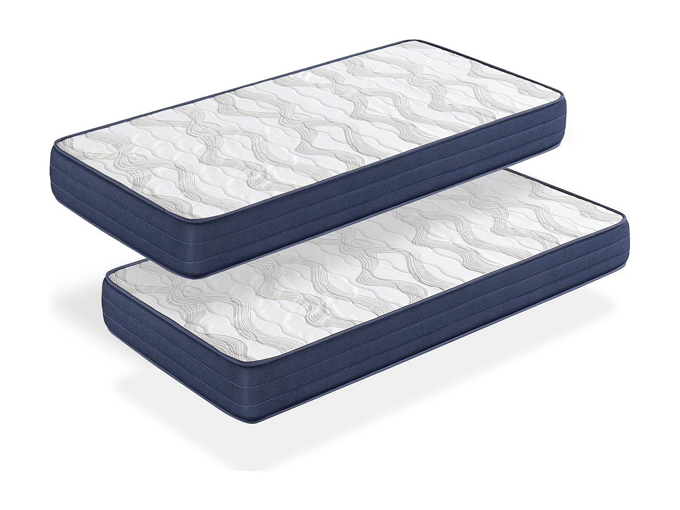 LOT 2X Materassi Singoli 80X200 DRACO LATEX, Alto 18 CM, Nucleo in ...