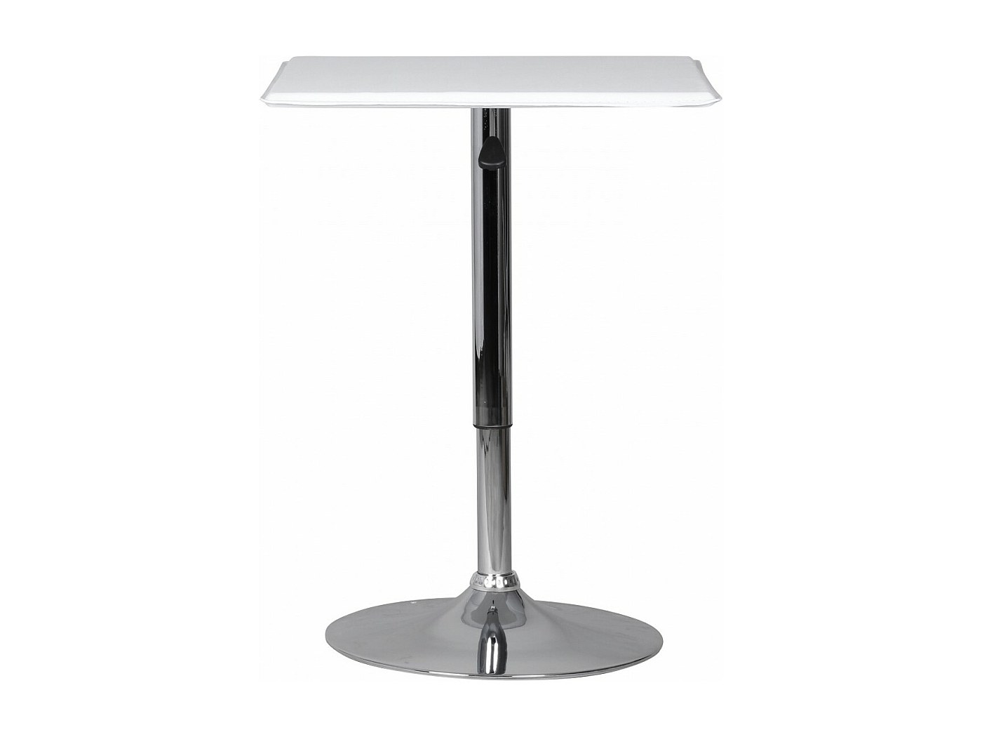 Table de bar haute 83 - 104 cm Table de bistro Réglable en hauteur carré