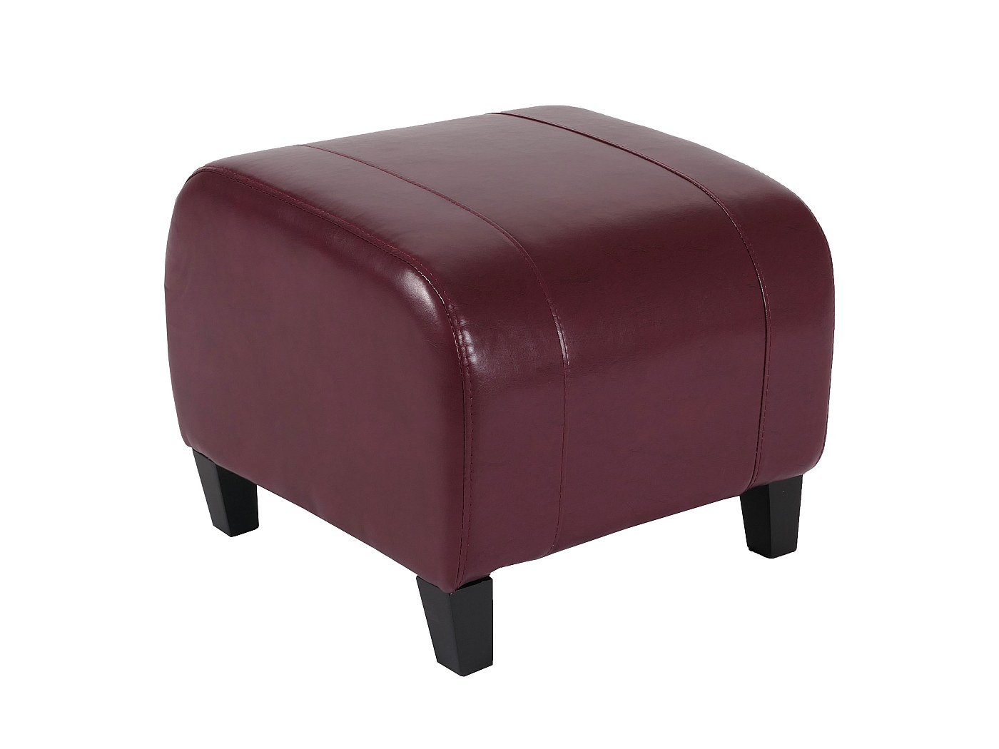 Sitzhocker Aversa, Rot