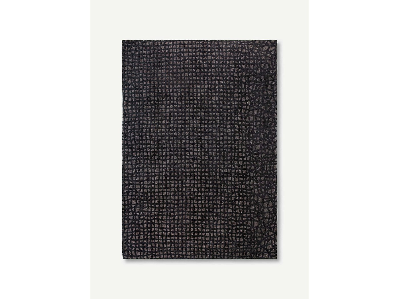 TRAMMEL DESIGN - TAPIS STRUCTURÉ - Fabriqué en Belgique - Tissage plat ...