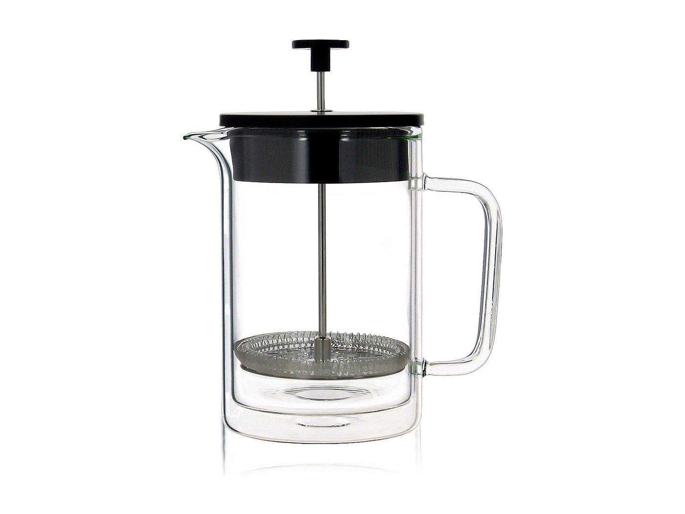 Ogo Living - Cafetiere A Piston Helya En Verre Double Paroi 800 Ml