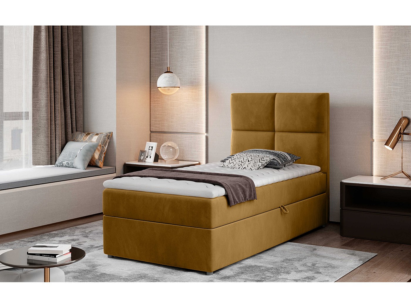 Box Spring Lit Nadia (90x200)
