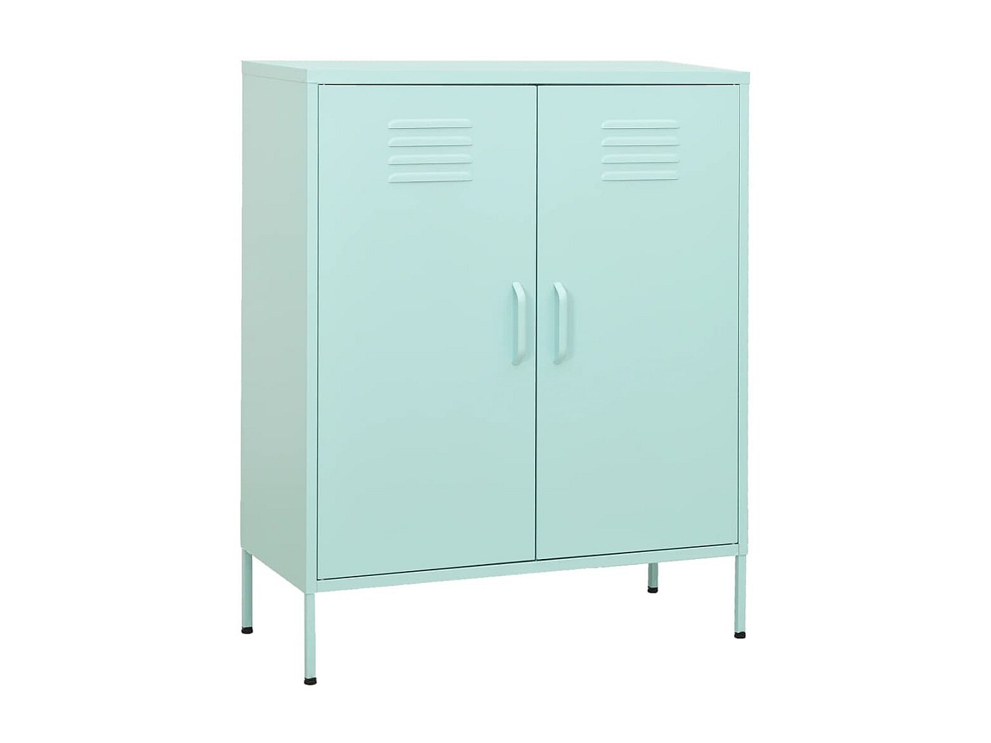 Armadietto Menta 80x35x101,5 cm in Acciaio CFW82709