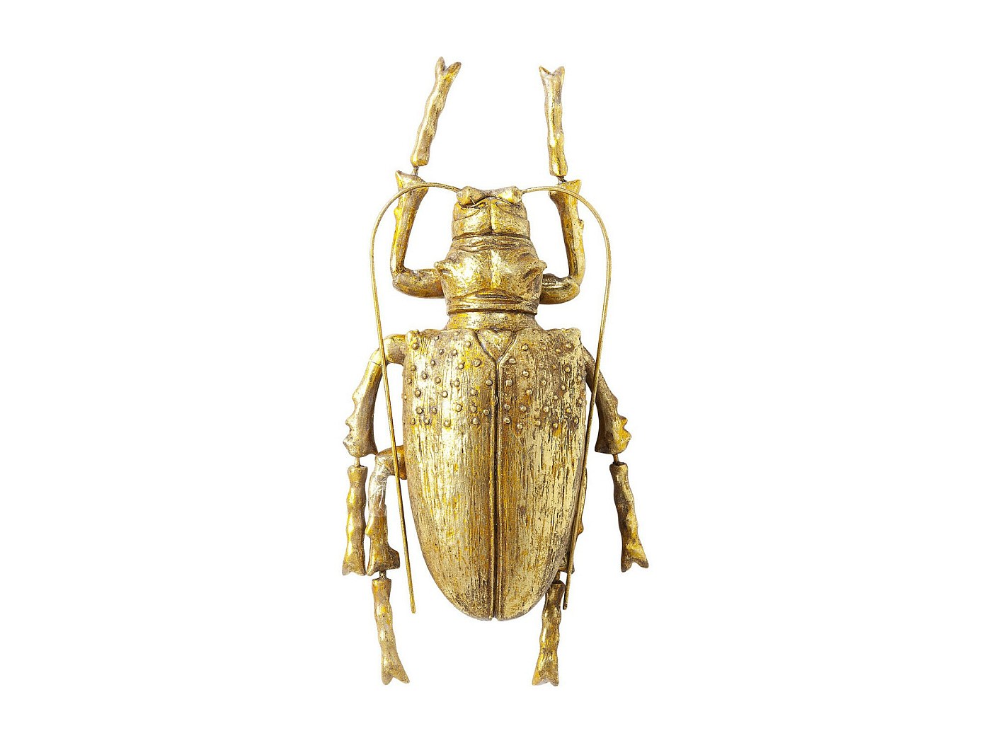 Decorazione da parete Longicorn Beetle oro
