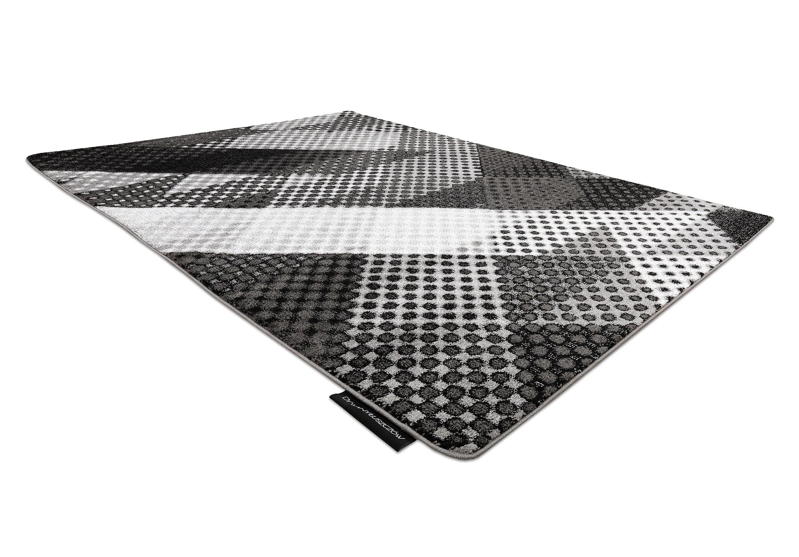 Tapis INTERO BALANCE 3D Les points gris 200x290 cm