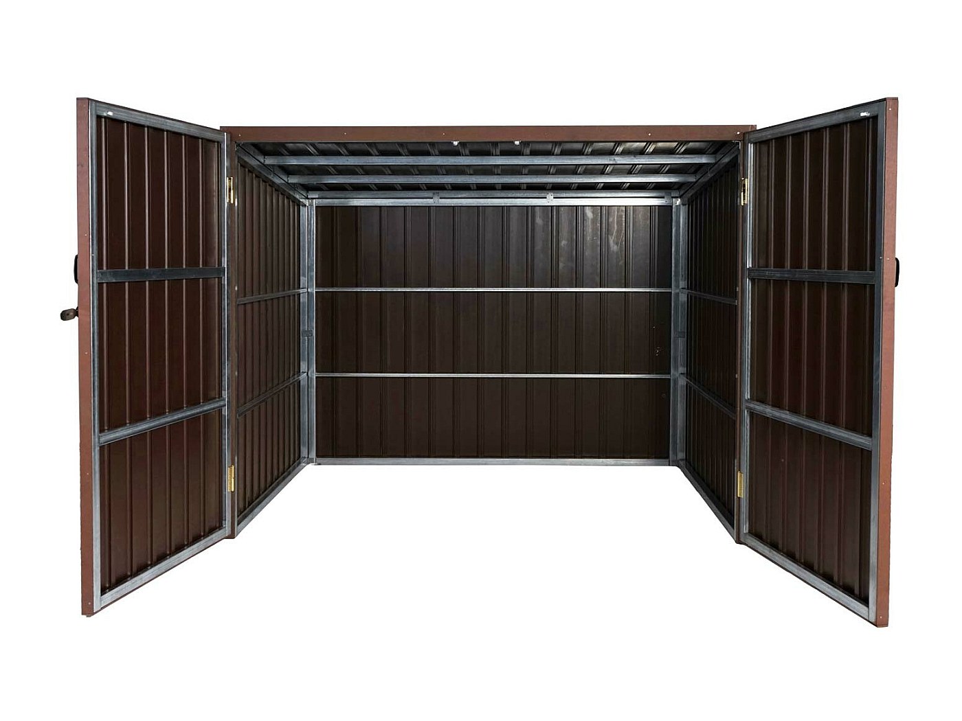 Copribidoni box spazzatura rifiuti MCW-J29, cassonetti bidoni 660-1100L ...