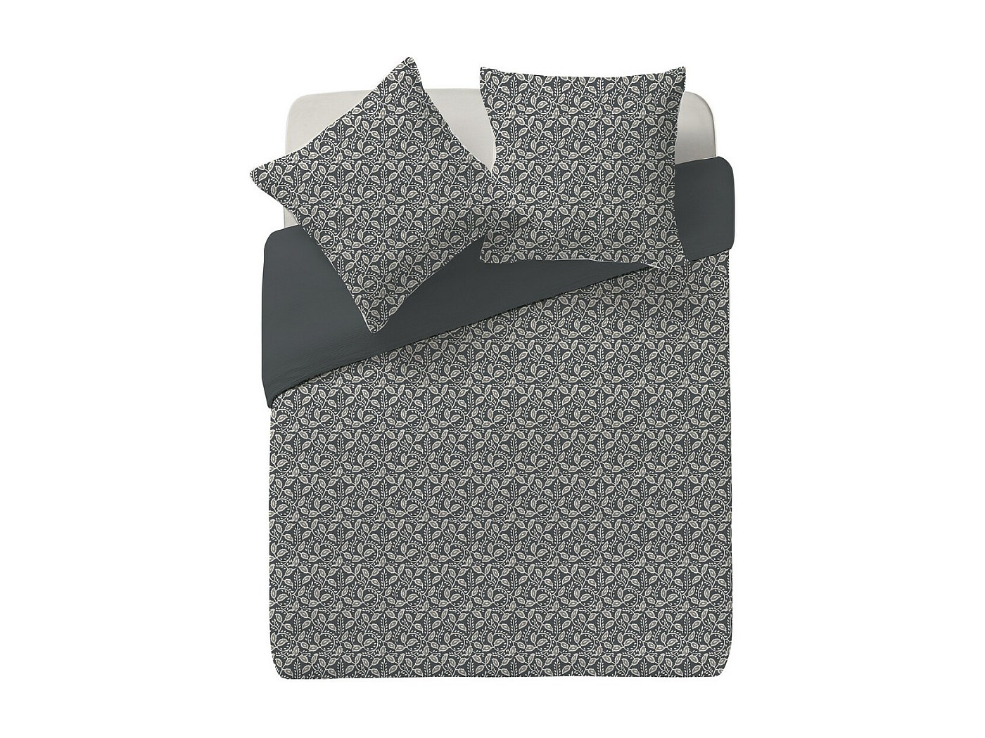 Parure de lit 2 Personnes 240 x 220 cm Housse de couette avec 2 taies ...