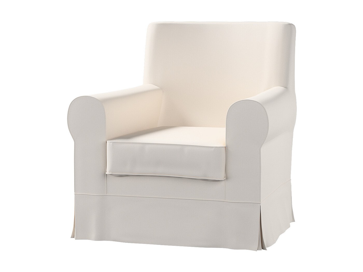Bezug für Ektorp Jennylund Sessel, Etna, weiß