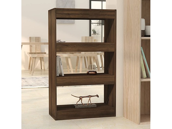 Libreria/Divisorio Rovere bruno 60x30x103 cm
