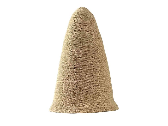 Suspension cloche en jonc de mer