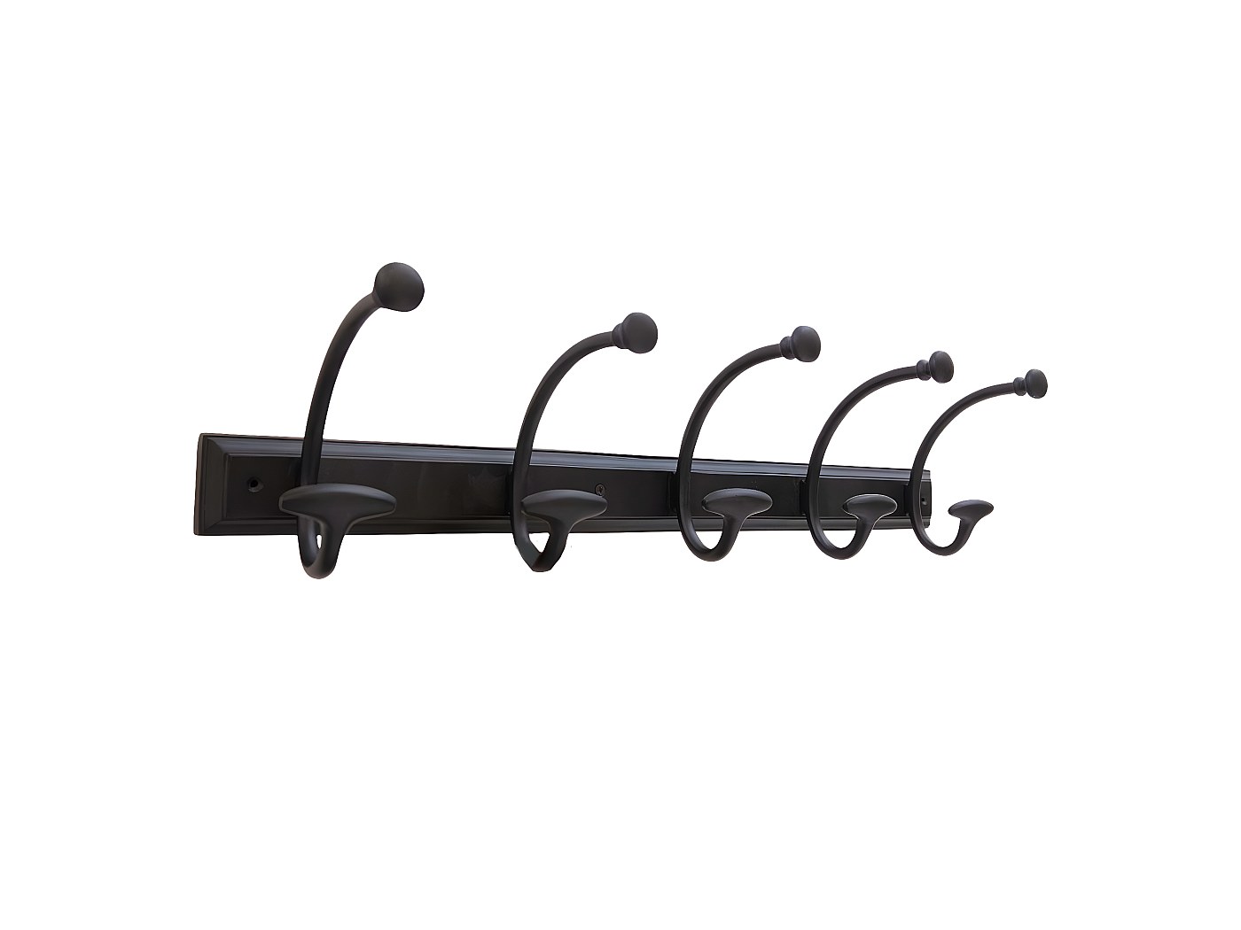 Perchero de metal negro