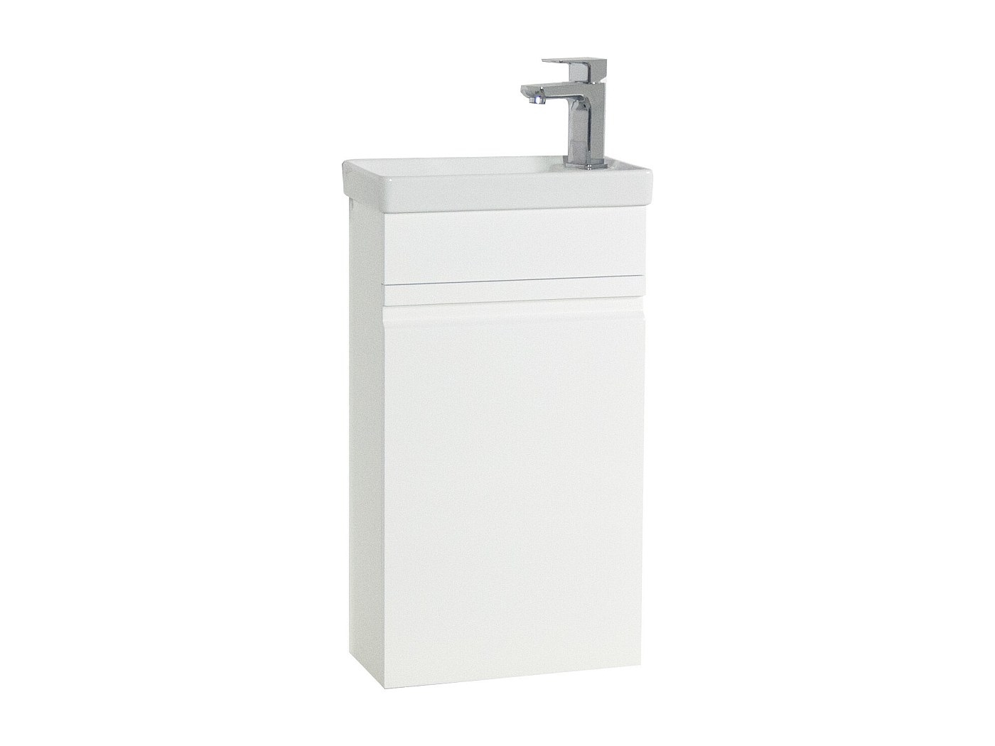 VCM 2 pcs. Set de meubles de salle de bain WC invités lavabo petit ...