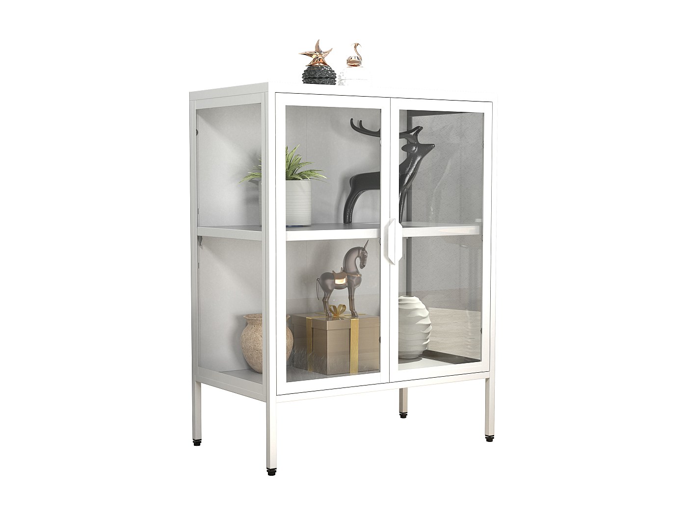 VCM acier verre vitrine de collection vitrine de verre vitrine de stand ...