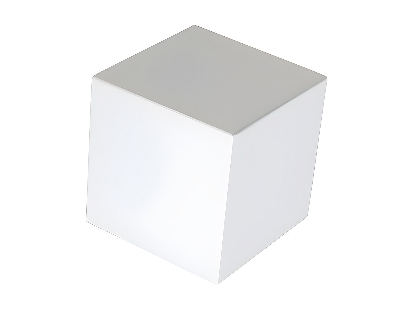 Applique moderne blanc - Cube