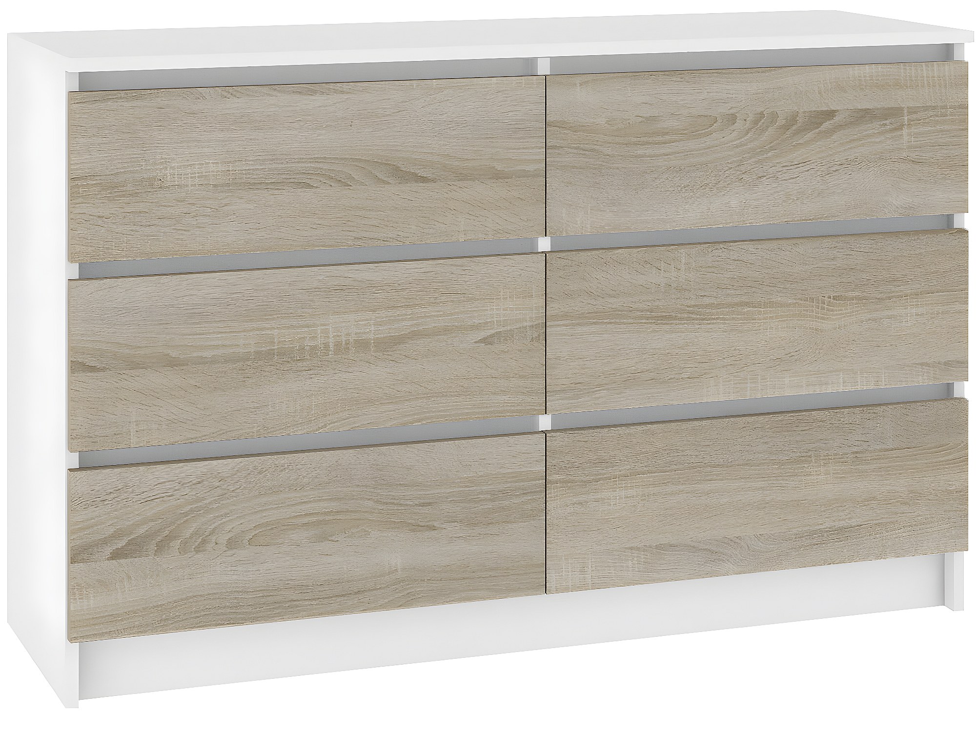 CUPID | Commode contemporaine chambre + salon + bureau 120x77x40 cm | 6 ...