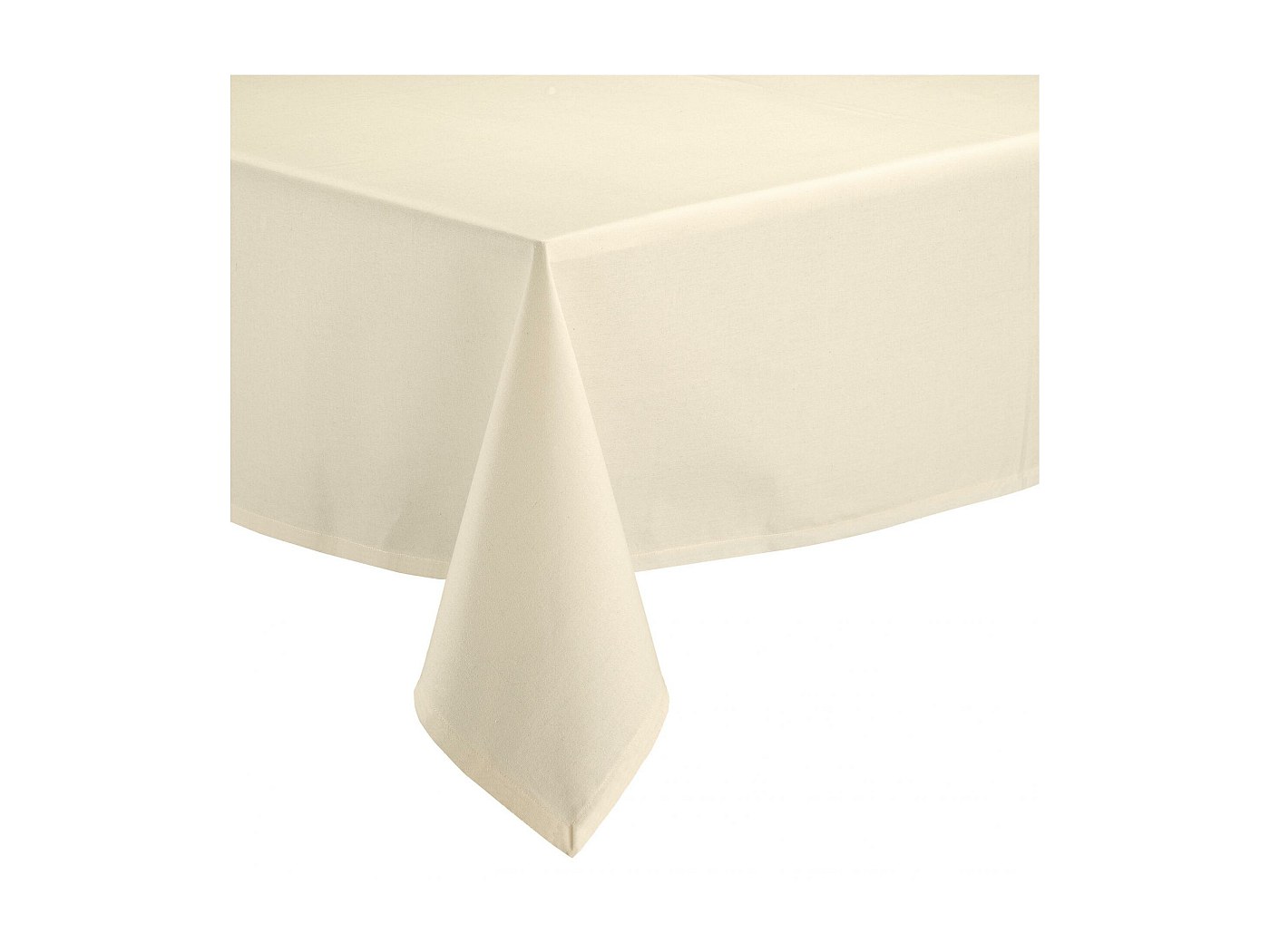 Nappe Bio Gamme unie creme 150 x 250 cm Winkler