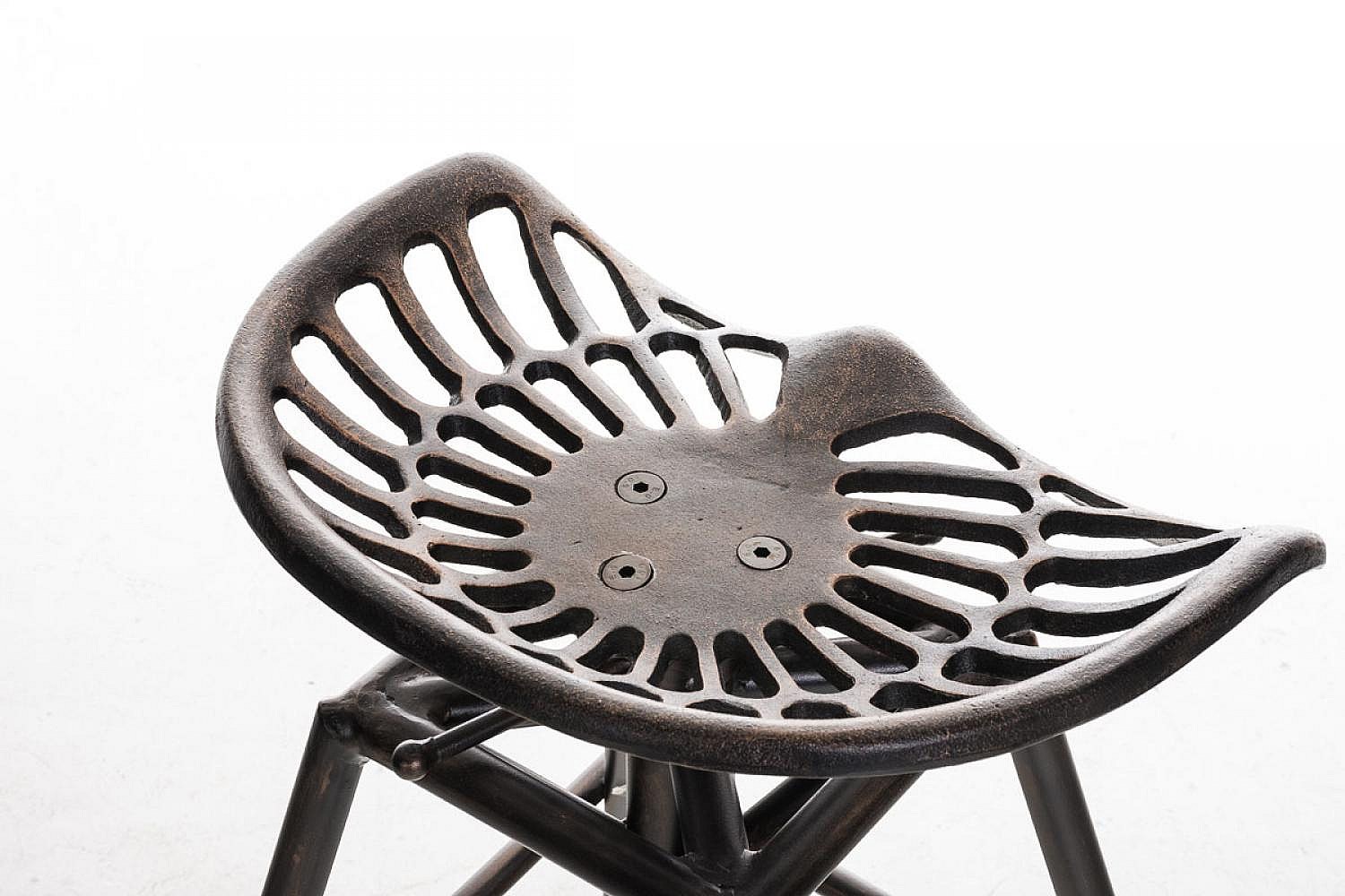 Tabouret de bar - Métal & Métal - Bronze - Samson