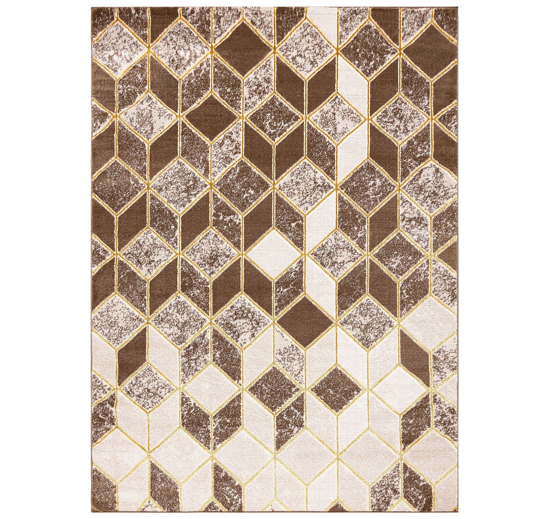 Tapis MEFE moderne B400 Cube, géométrique 3D - Structural deux nivea 240x330 cm