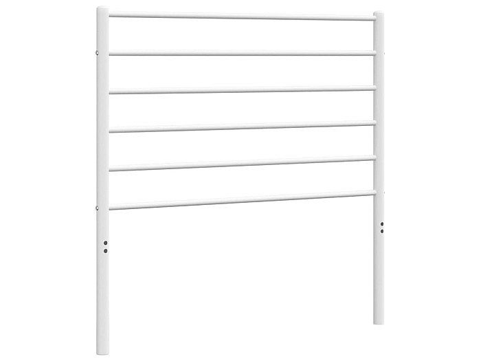 Tête de lit métal blanc 90 cm POI20851 BonneVie Meuble