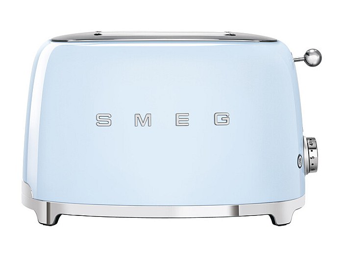 Smeg Grille-pains 2 fentes 950w bleu azur - tsf01pbeu
