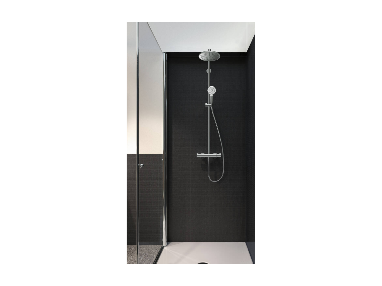 Colonne De Douche Thermostatique Hansgrohe Crometta S 240 Chromé