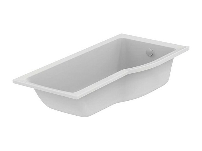 Ideal Standard baignoire pour bain douche170x80 asymétrique Connect Air ...