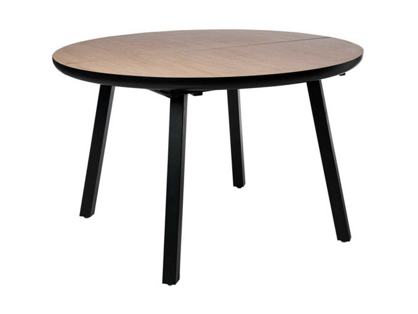 Mesa redonda extensible para interior o exterior Katty-Color Roble ...