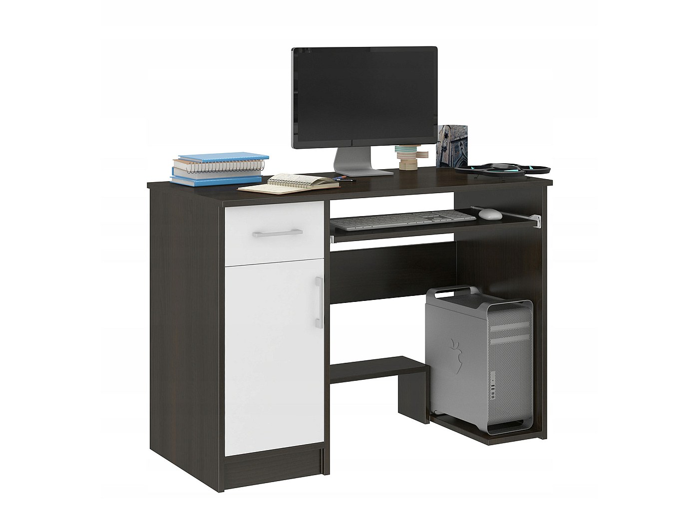 LONDON | Bureau moderne informatique d'ordinateur 90x50x73 | Support ...