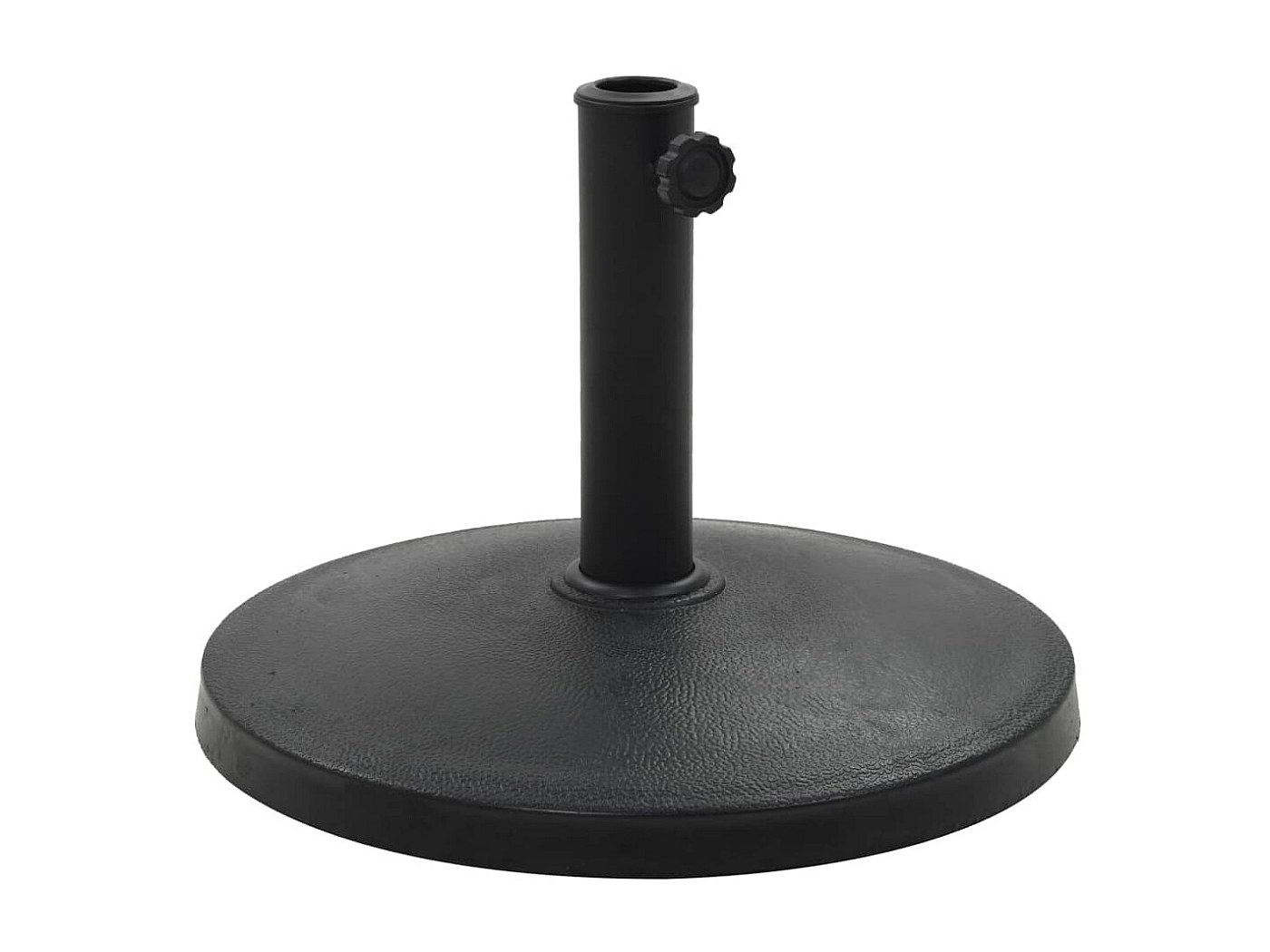 Base de guarda-sol redonda poliresina 10 kg preto PT216775