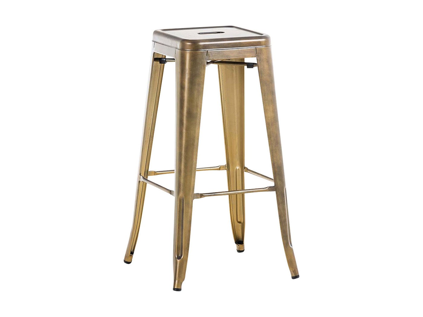 Barhocker - Metall & Metall - gold - Joshua