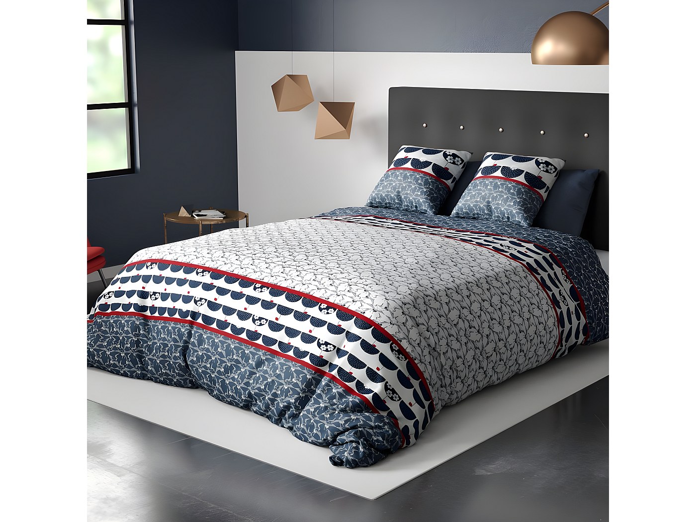 Parure de drap 240x290 3 pièces Coton Naka