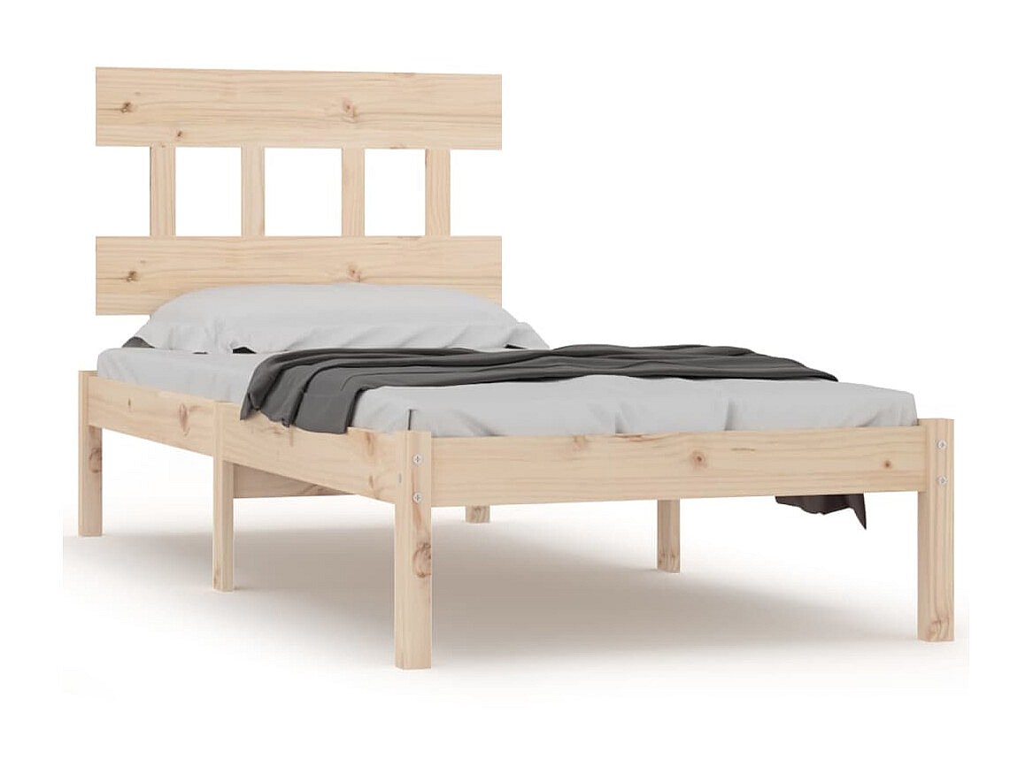 Letto singolo in Legno Massello 90x190 cm Single CFW942670